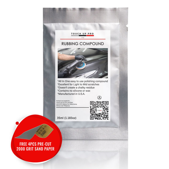 Touch Up Pro Rubbing Compound | Lazada PH