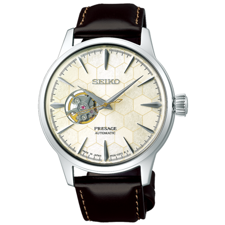 SEIKO ORIGINAL - PRESAGE - SEIKO SSA409J1 - Men RO - Cokelat - Leather ...