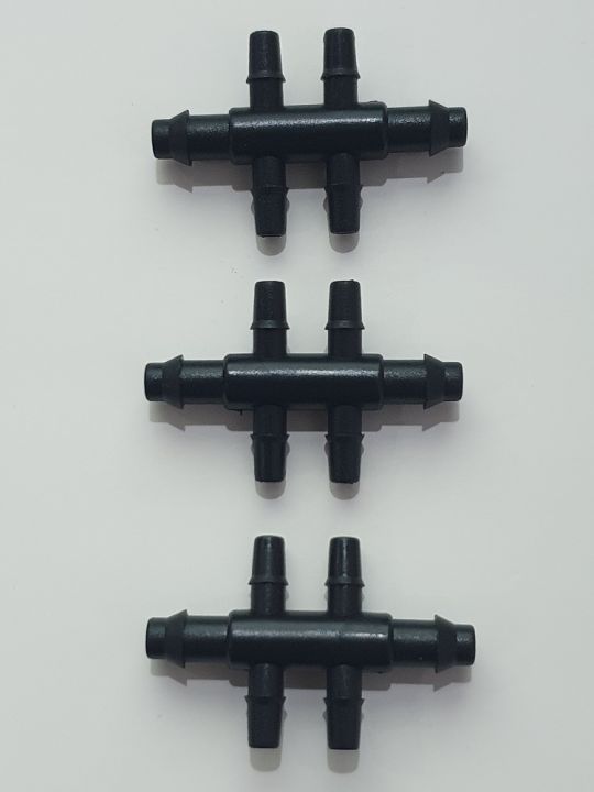 100pcs Microtube 5-Way Adapters 3/5mm for Microtube Drip Irrigation ...