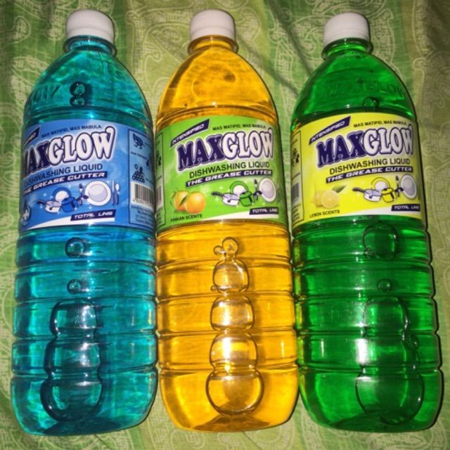 MaxGlow 1 Liter set of 3 (assorted) Dishwashing Liquid | Lazada PH