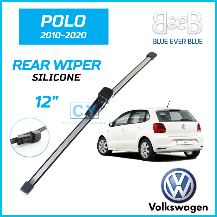 VOLKSWAGEN POLO 2010 - 2020 Present BEB SILICONE Rear Window Wiper ...