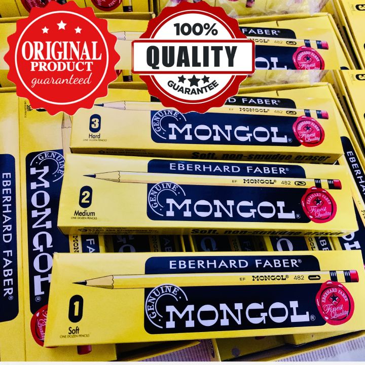 MONGOL PENCIL #1 #2 #3 12pcs | Lazada PH