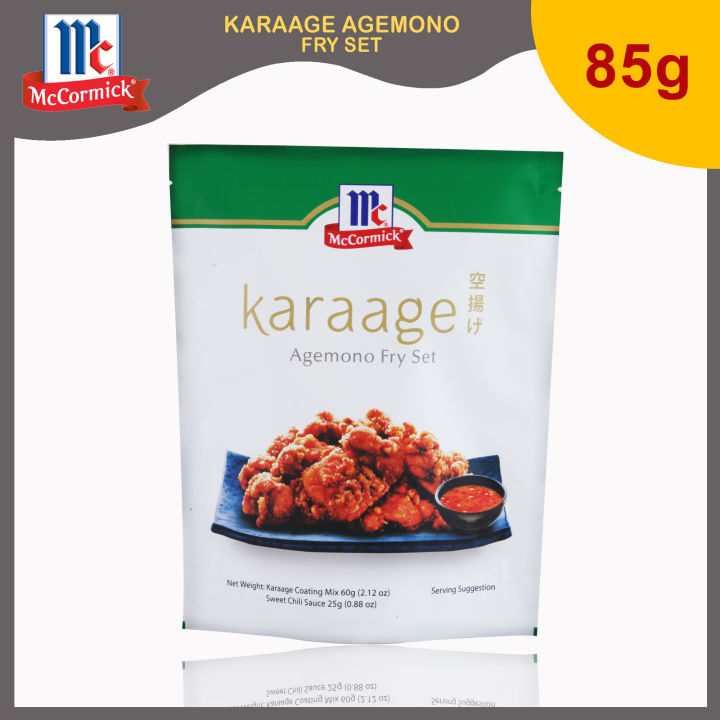 McCormick Karaage Agemono Fry Set 90g (Pack Includes: Karaage Coating ...
