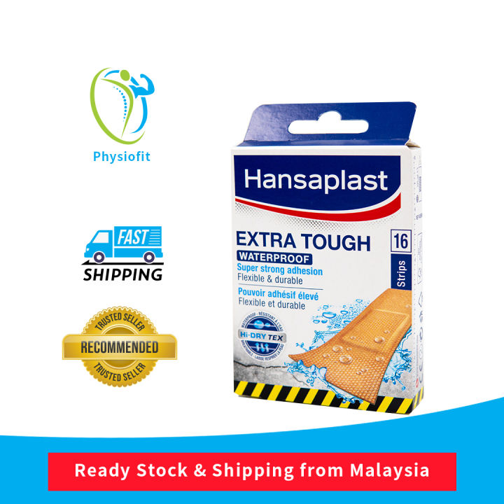Hansaplast Extra Tough Waterproof Plaster 16's | Lazada