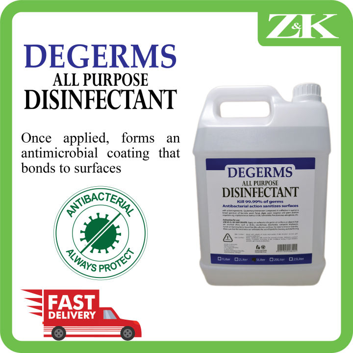 Degerms All Purpose Disinfectant 5L | Lazada
