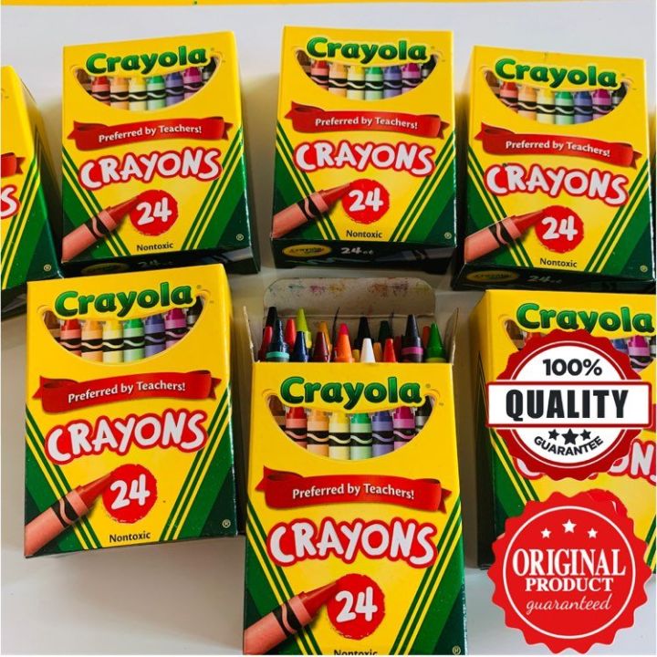 CRAYOLA Crayons 24 Colors | Lazada PH