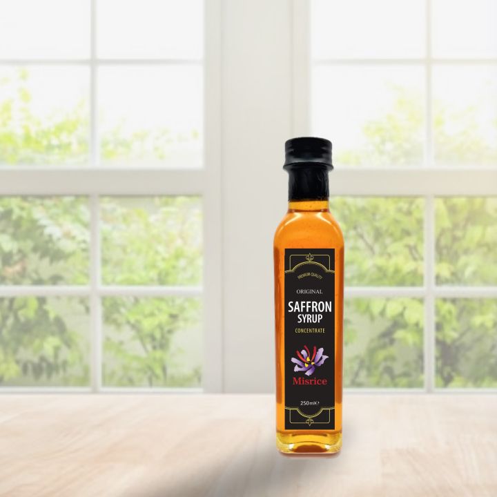 MISRICE Saffron Syrup Concentrate, Original Flavor, Non-Alcoholic ...