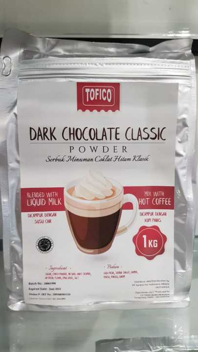 Tofico Dark Chocolate Classic Powder - Bubuk Coklat 1 Kg | Lazada Indonesia