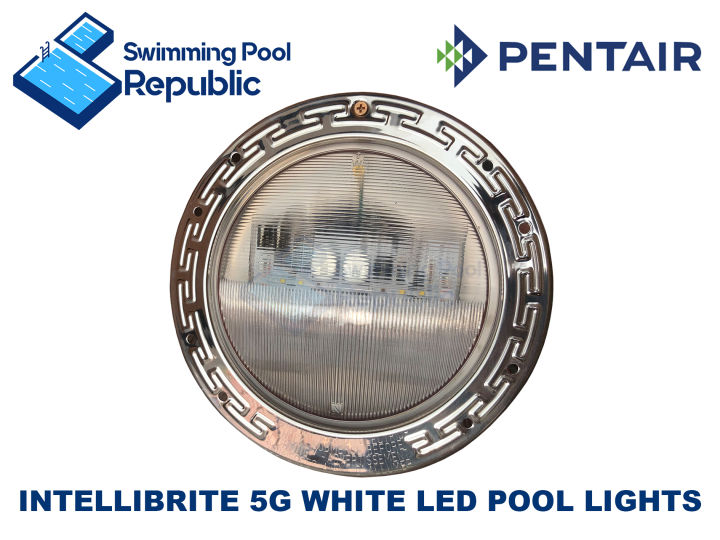 Pentair Intellibrite 5g White Pool Lights, Big, 300 Watt equivalent, 40 ...