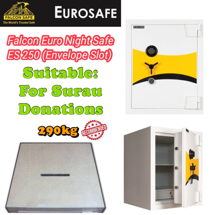 Heavy Duty FALCON EURO NIGHT DEPOSIT SAFE BOX / SAFETY BOX ES250 ...