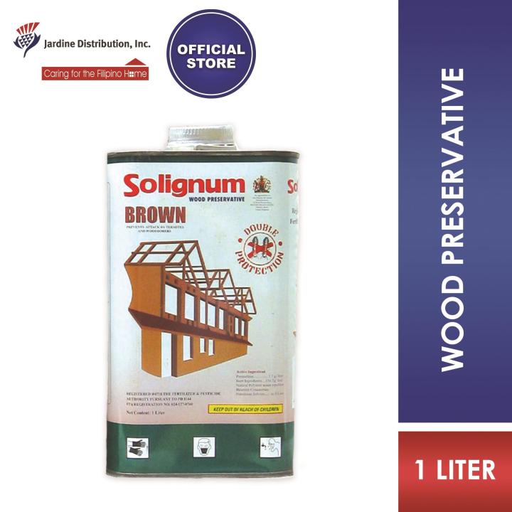 Solignum Wood Preservative - Brown 1 Liter | Lazada PH