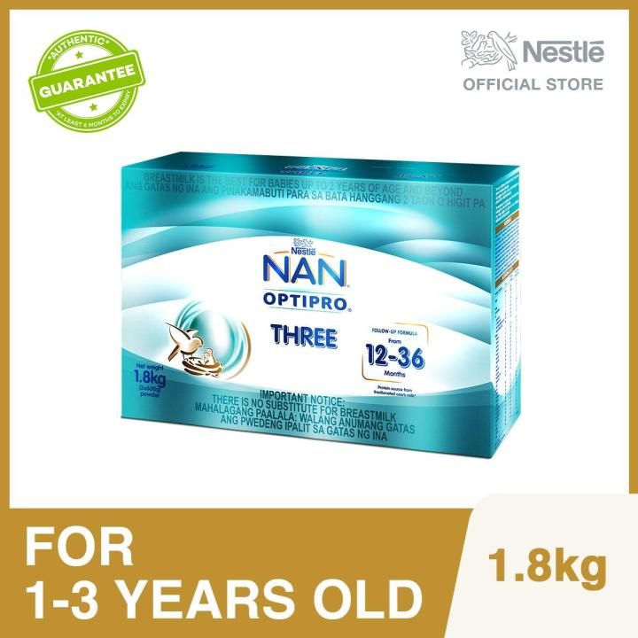 NAN OPTIPRO THREE 1.8kg | Lazada PH