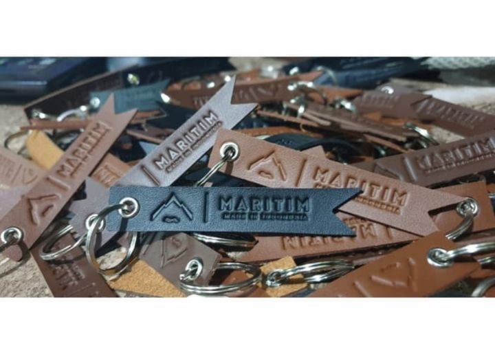 Gantungan Kunci Kulit Premium Leather Keychain Maritim-Small | Lazada ...