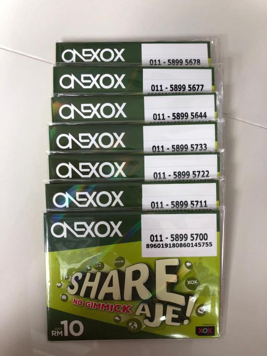 1 Year Validity Malaysia 5G Xox Sim Card prepaid 50GB DATA Onexox Celcom | Lazada Singapore