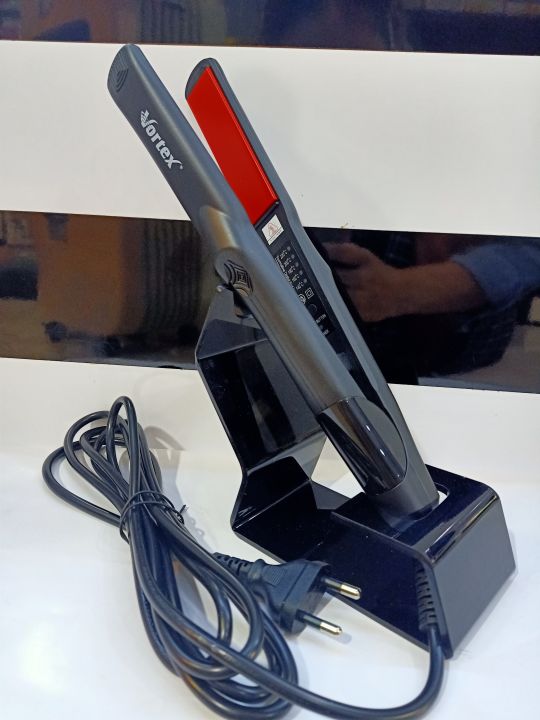 Vortex เครื่องหนีบผม-Vt128 (หนีบได้ม้วนลอนได้) แผ่นลื่นไม่กินผม 220 Volts-55Watts | Lazada.co.th