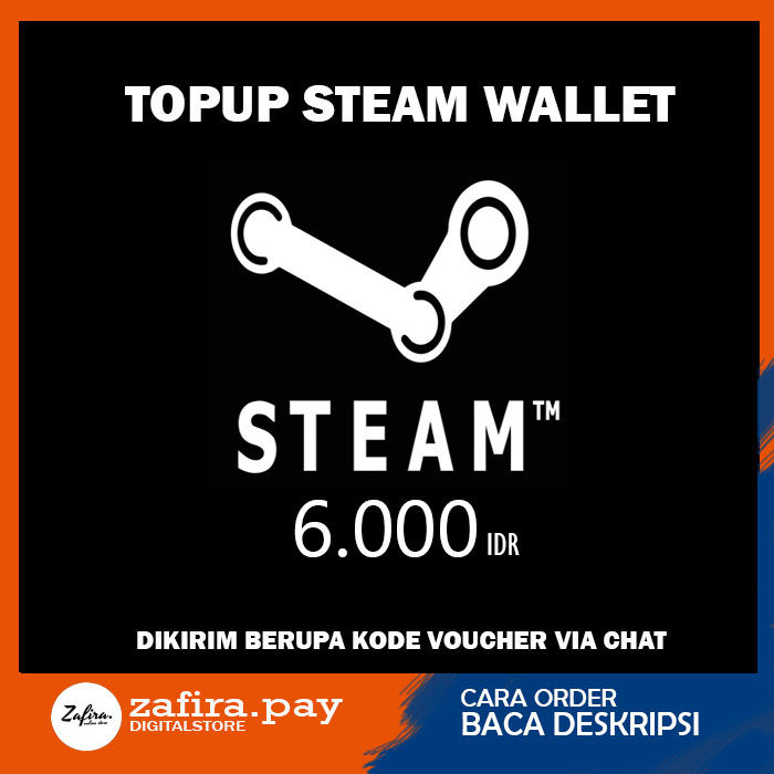Steam Wallet Code 6000 IDR | Lazada Indonesia