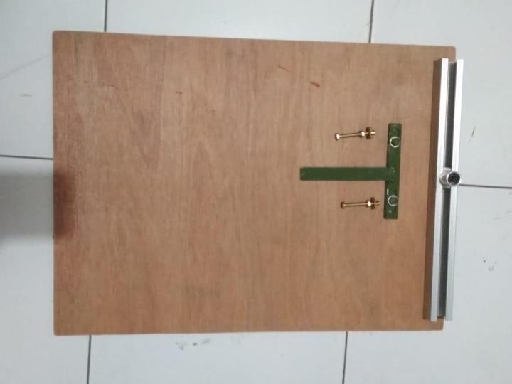PAKET PAPAN SABLON REL ALUMUNIUM | Lazada Indonesia