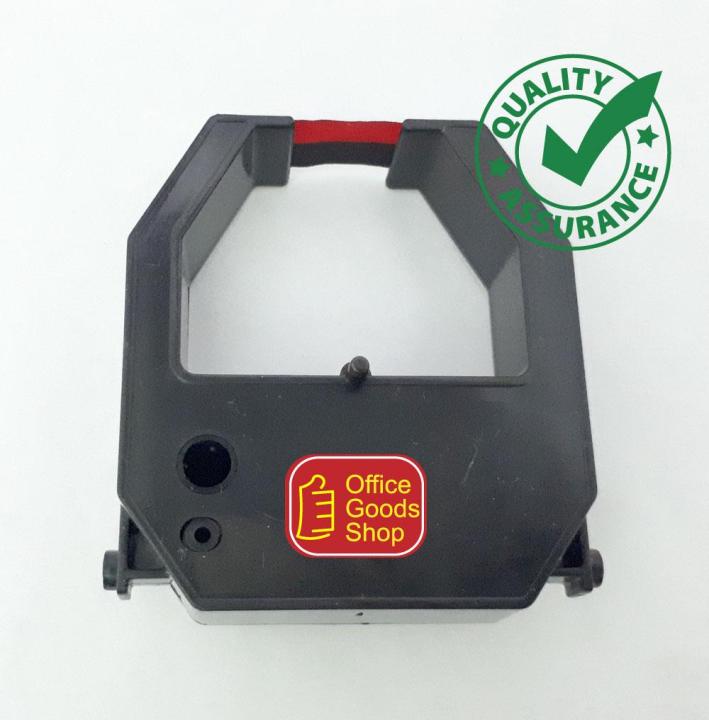 TIMI Punch Card Machine Ink Ribbon (Black & Red) Time Recorder Ribbon ...