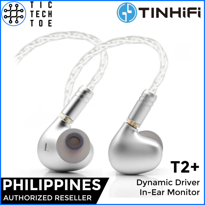 TIN HIFI / TIN AUDIO T2 Plus Metal CNC Dynamic Driver Earphones | Lazada PH
