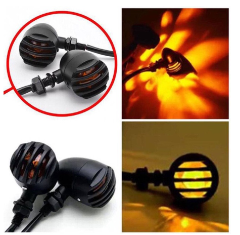 UNIVERSAL BOBBER CAFE RACER CHOPPER TURN SIGNAL ( CHOPPER SIGNAL ) | Lazada