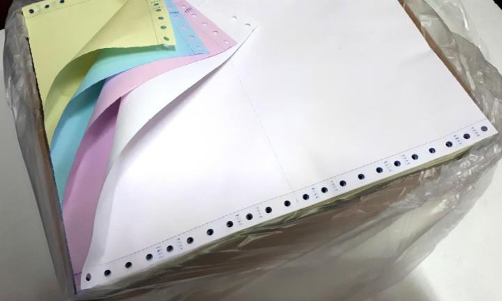 4 Ply Carbonless Continuous Form 9.5 x 5.5 - Colored | Lazada PH