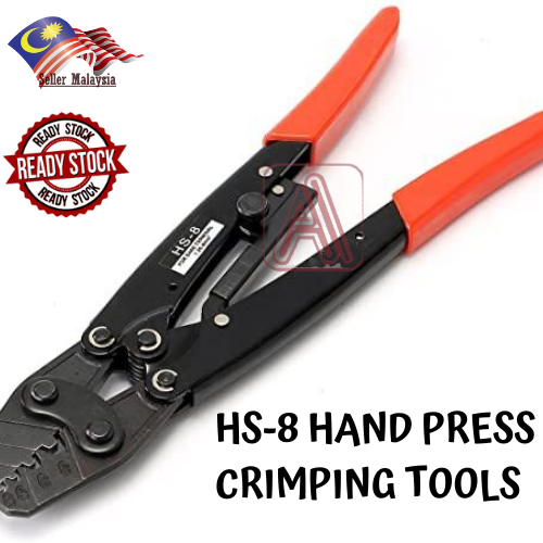 HS-8 HAND PRESS CRIMPING TOOLS FOR CABLE LUG, CABLE LINK | Lazada
