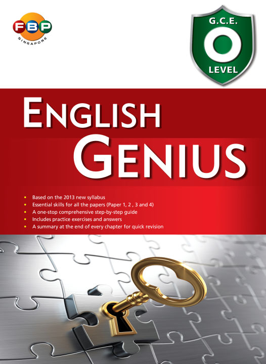 G.C.E. 'O' Level English Genius | Lazada Singapore