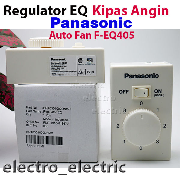 Regulator Orbit Fan Panasonic F-EQ405 | Lazada Indonesia