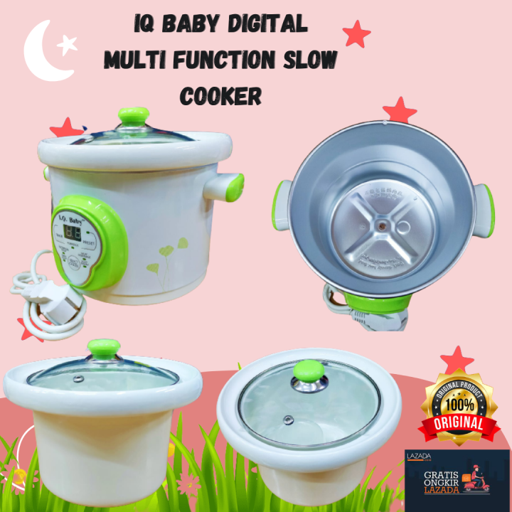 IQ Baby Slow Cooker Bayi - Slow Cooker Mpasi - Slow Cooker Keramik ...