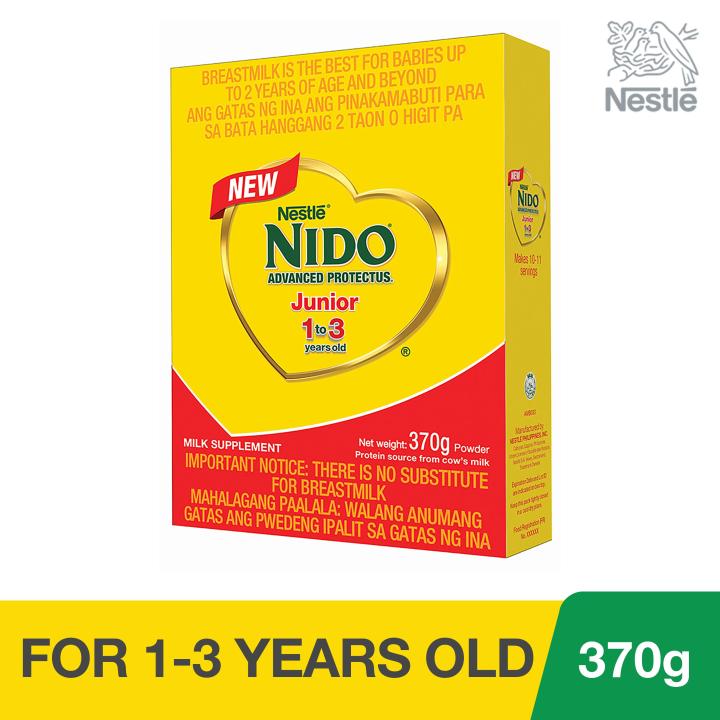 NIDO Junior Advanced Protectus Milk Supplement For Children 1-3 Years ...