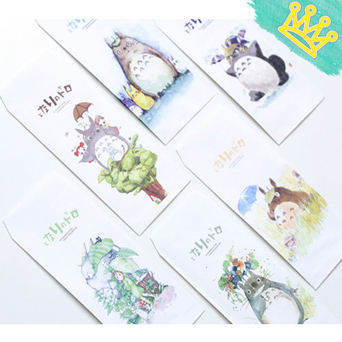 Totoro Envelopes (5 PIECES PER PACK) Goodie Bag Gifts CNY Selamat Hari ...