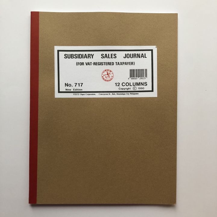 Veco Subsidiary Sales Journal | Lazada PH