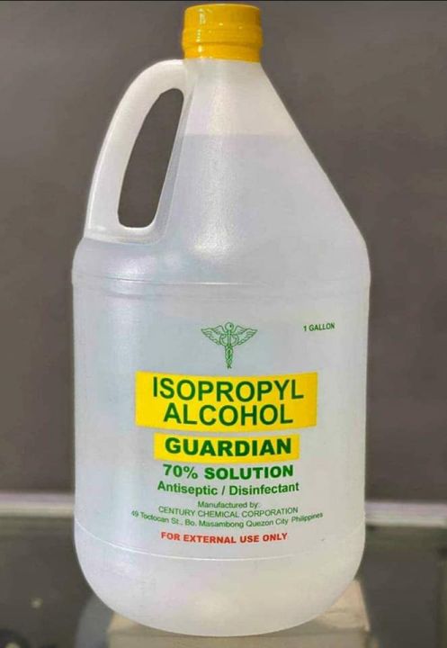 Guardian Isopropyl Alcohol 70% Solution 1 Gallon | Lazada PH