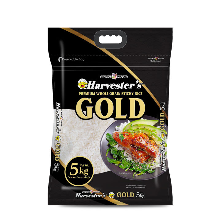 Harvester's Premium Gold White Rice 5KG | Lazada PH
