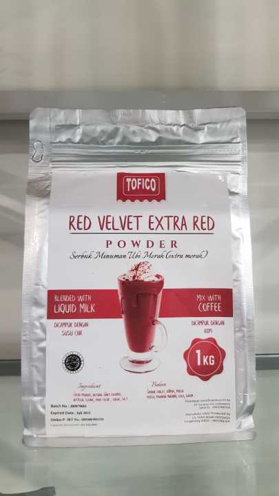 Tofico Red Velvet Powder - Bubuk Red Velvet 1 Kg | Lazada Indonesia