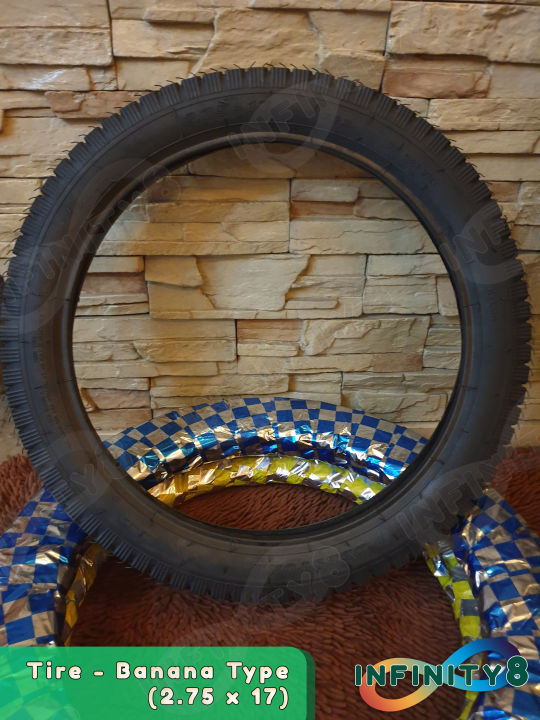 Motorcycle Tire Rear - Banana type 2.75 x 17 (2.75 – 17) - DEESTONE ...
