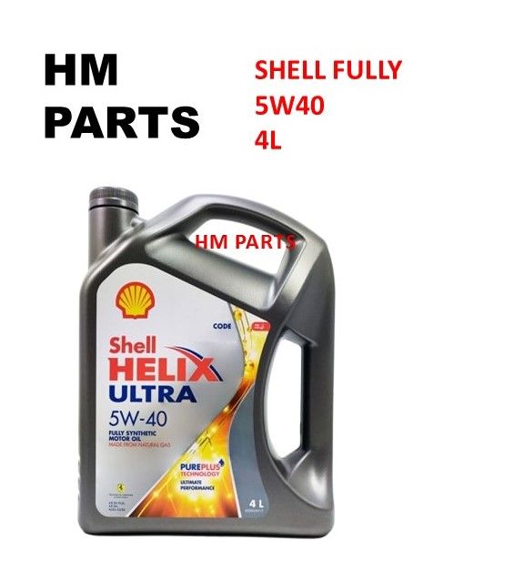 Shell Helix Fully Synthetic Engine Oil 4 Liter 5W40 100% Original | Lazada
