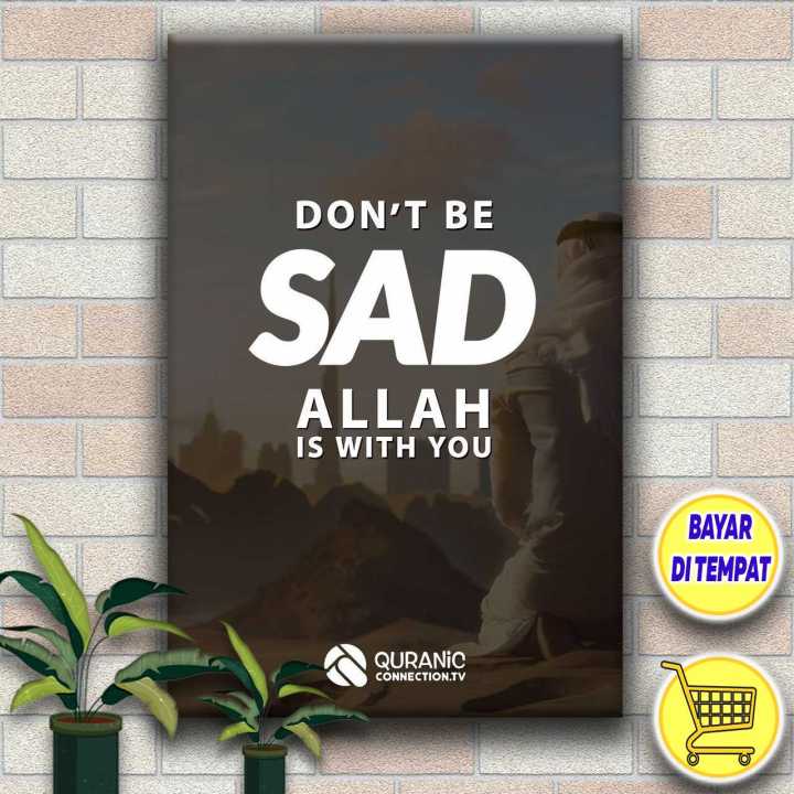 Hiasan Dinding Poster Kayu Wall Decor Quotes Islami / Kata Mutiara ...