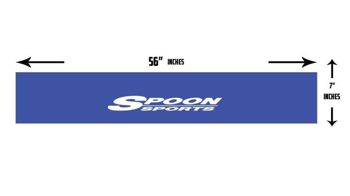 Spoon Sports Windshield Banner | Lazada PH