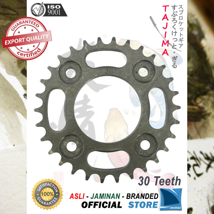 Gigi Tarik 420-30T HONDA Revo Absolute Gir Blkg. Sprocket Gear TAJIMA ... Gigi Tarik 420-30T HONDA Revo Absolute Gir Blkg. Sprocket Gear TAJIMA ...