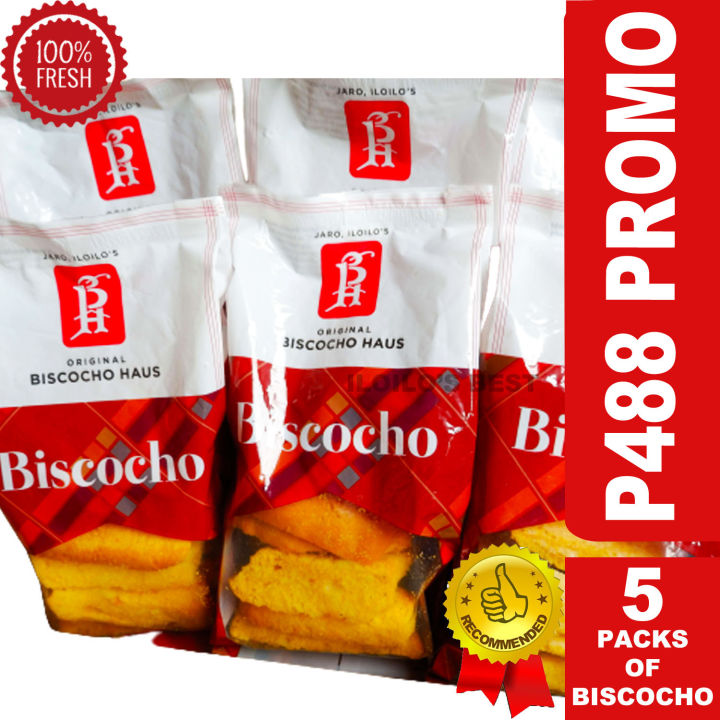 5 Packs Biscocho | Biscocho Haus Butter Flavor | Iloilo's Best ...