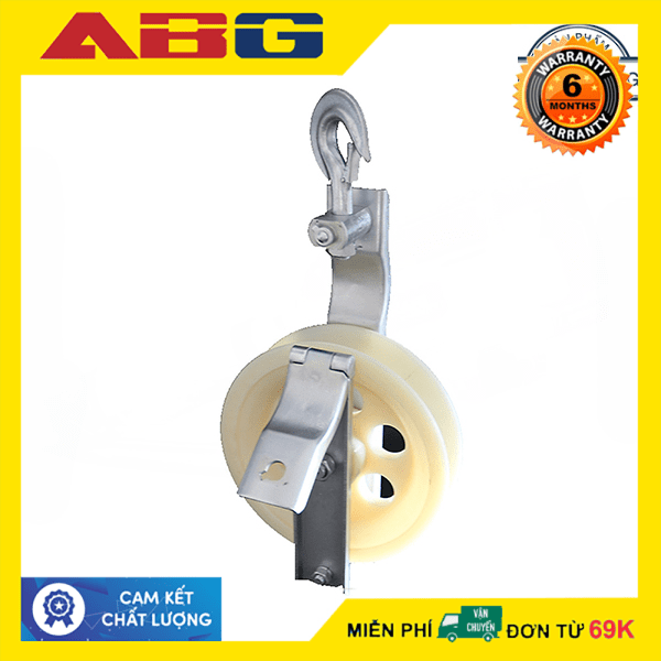 Puly Nhựa Kéo Dây Cáp Điện, Treo Con Lăn Trượt Ròng Rọc, Dây Cáp Nâng ...