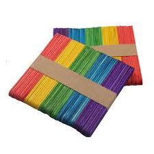 wholesale 10pack POPSICLE STICK palin & colored | Lazada PH