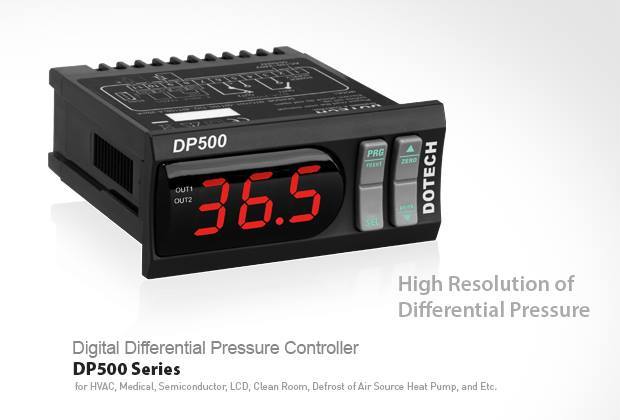Dotech Digital Differential Pressure Control DP500 Model DP500-AR-A1 ...