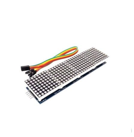 MAX7219 Dot Matrix Module For Arduino Microcontroller 4 In One Display | Lazada Indonesia