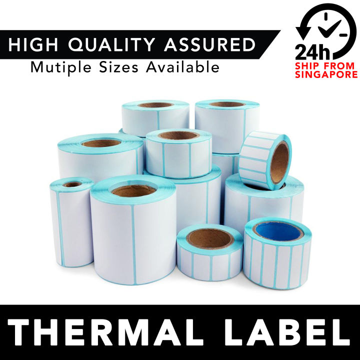 Thermal Label Roll Self Adhesive Sticker Direct thermal printing paper ...