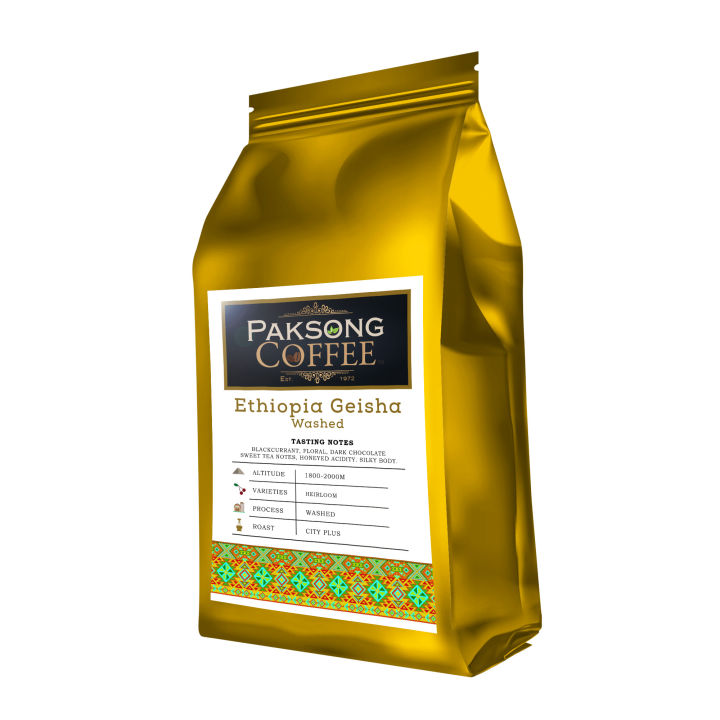 Ethiopia Geisha Washed by Paksong Coffee Company 250g Coffee Beans ...