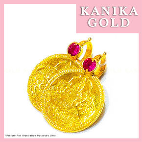 KANIKA GOLD THALI KASU PENDANT | Lazada