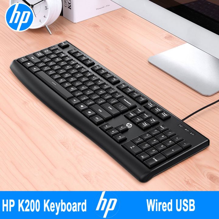 HP K200 Gaming Keyboard Wired USB Game Keyboard Mechanical Felling ...