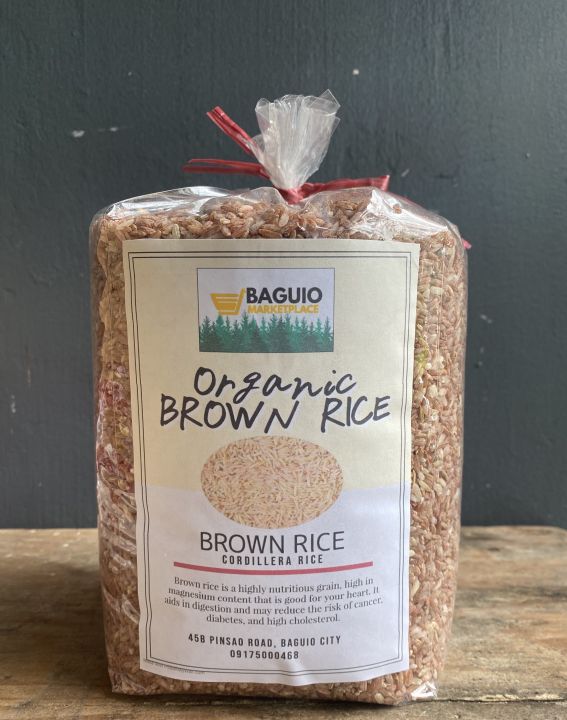 Organic Cordillera Brown Rice - 2.5 kgs | Lazada PH